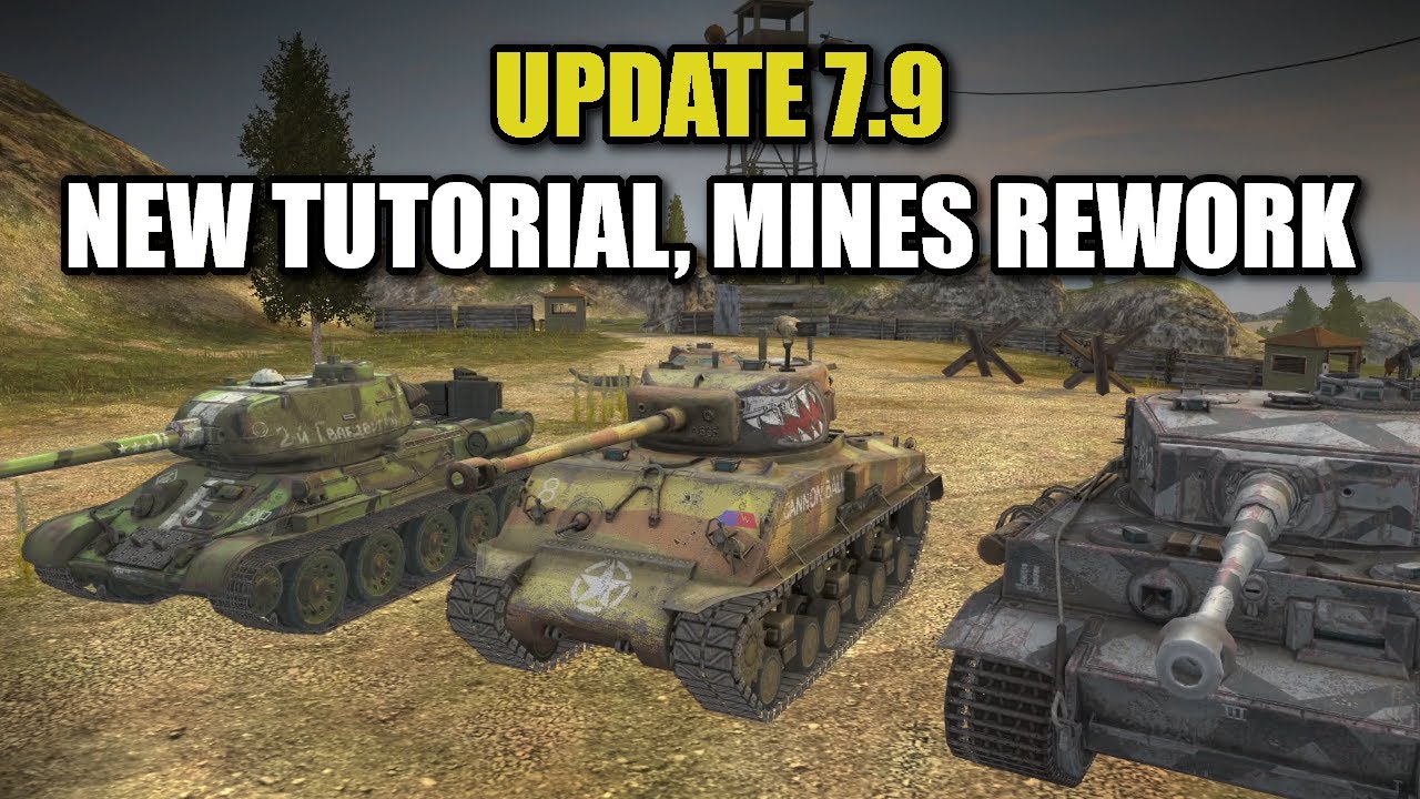 WoTB - NEW TUTORIAL, MINES REWORK & COLORBLIND MODE in UPDATE 7.9 - YouTube