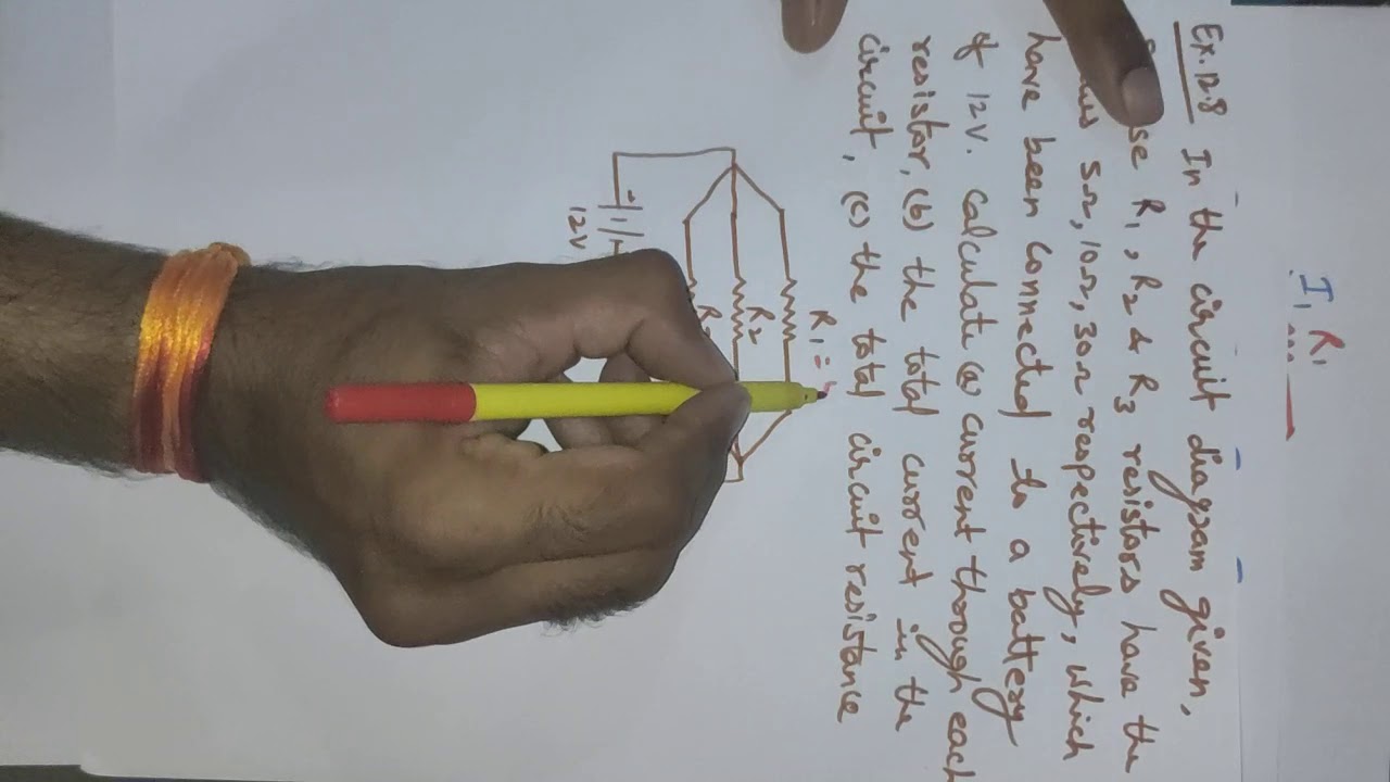Class-10 Parallel combination of resistors - YouTube