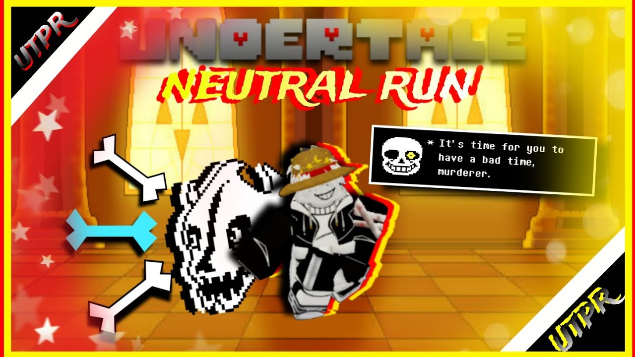 utpr: neutral run sans (remake) - YouTube