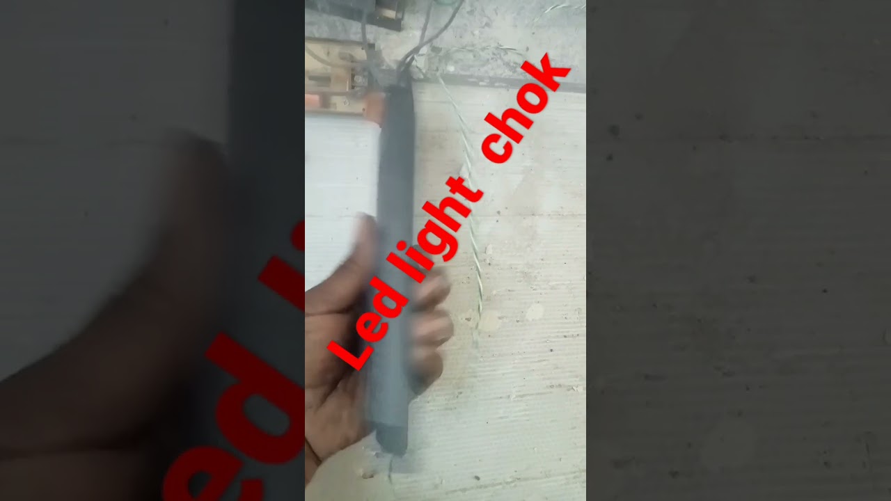 Led light chok - YouTube