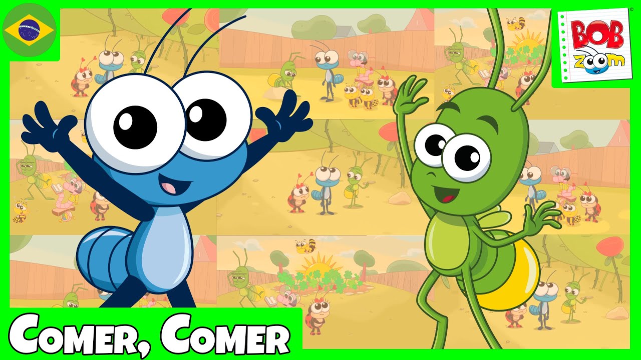 Bob Zoom Completo - Comer, Comer | Vídeo Musical Infantil Oficial ...