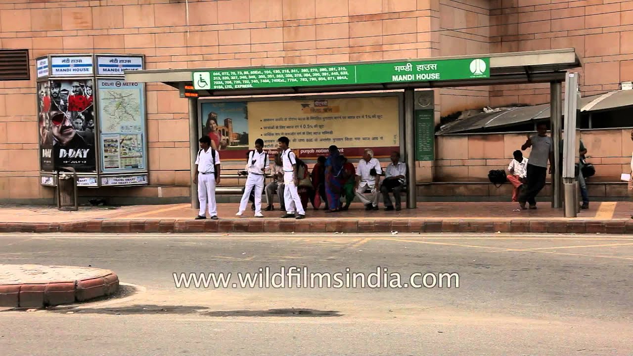 Gate No 2 - Mandi House Metro Station - YouTube