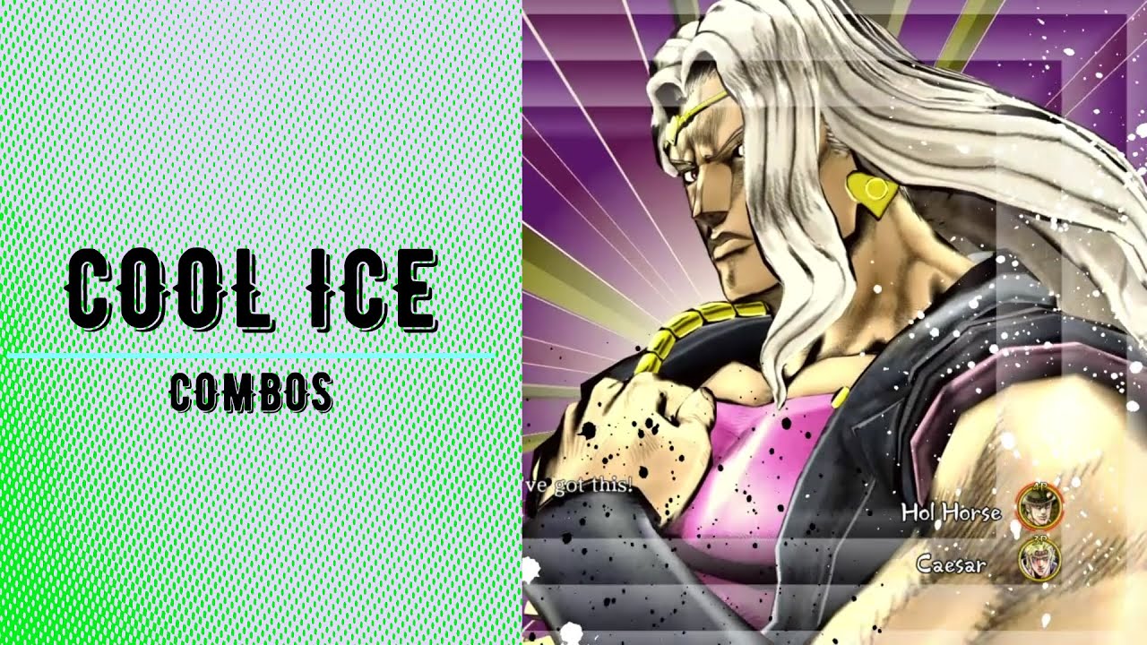 JoJo's Bizarre Adventure Eyes of Heaven: Cool Ice combos - YouTube
