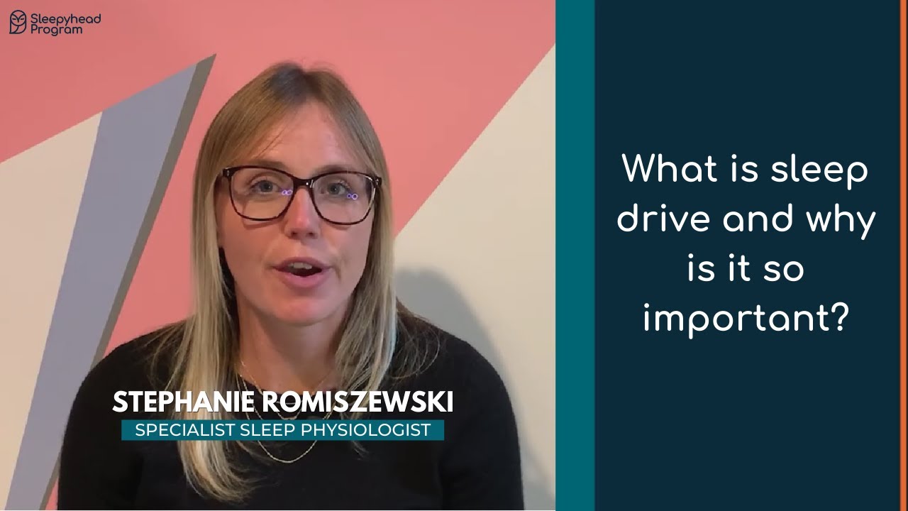Why is a sleep drive important? - YouTube