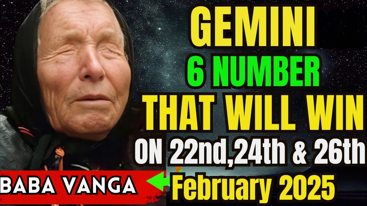 Gemini 6 Lucky Numbers to FOCUS and GET RICH on 22nd, 24th & 26th ...