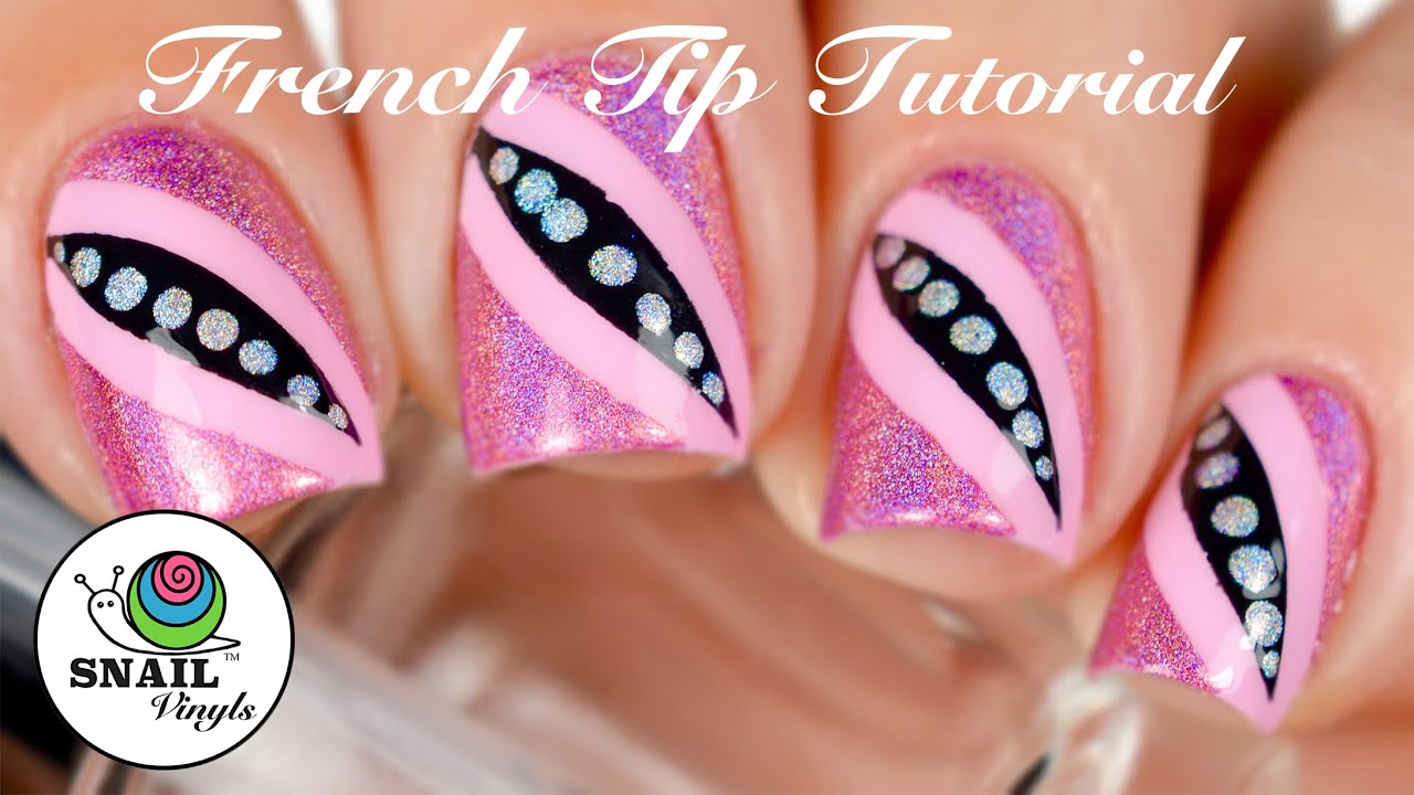 French Tip Vinyl Tutorial - YouTube