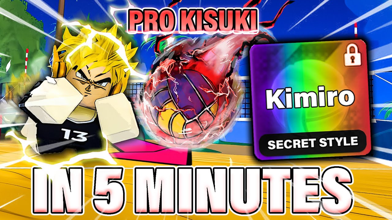 BECOME PRO KIMIRO In 5 MINUTES (Volleyball Legends) - YouTube