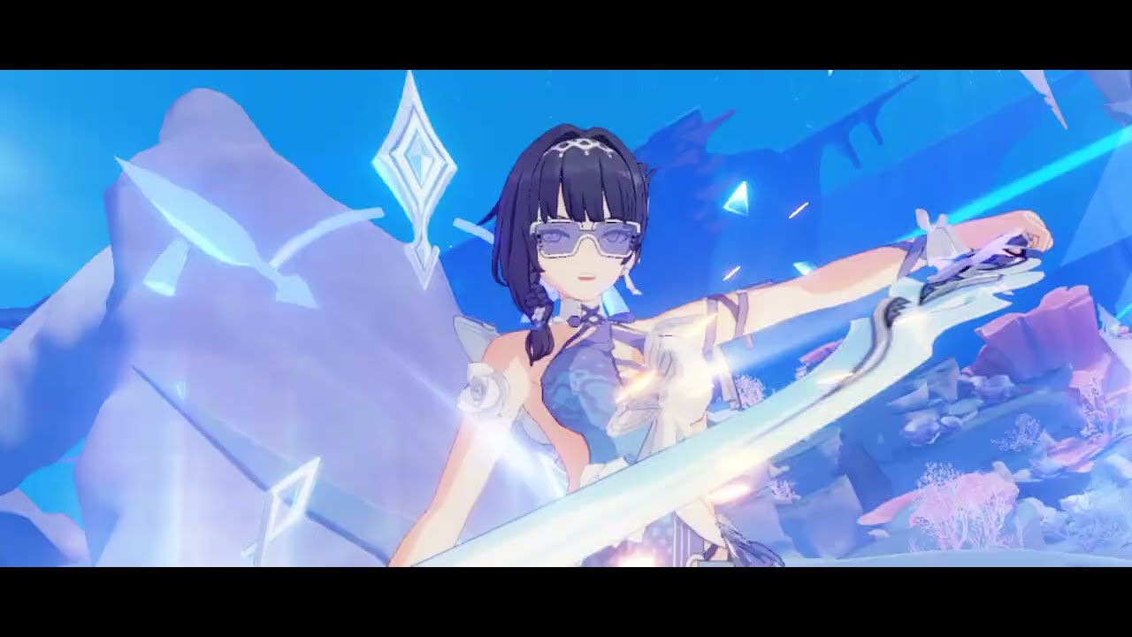 [HI3] Mei Herrscher of Origin Crooning Tides Outfit showcase - YouTube