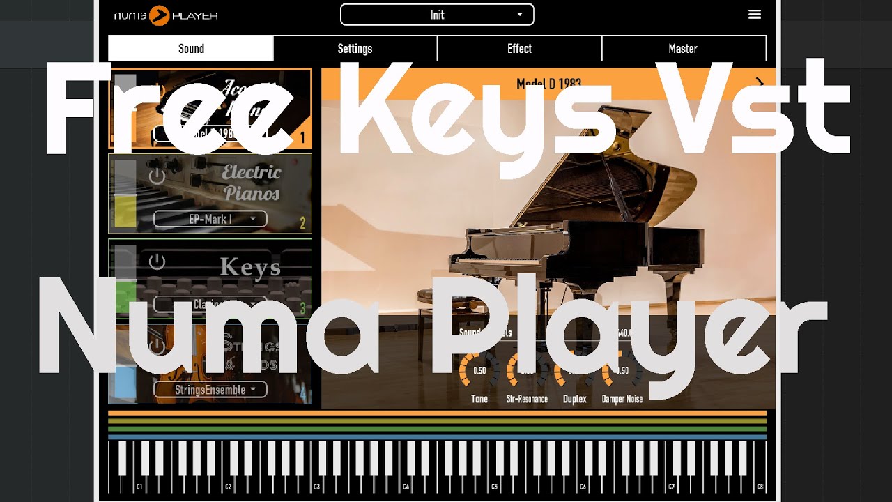 Free Keys Vst - Numa Player (No Talking) - YouTube