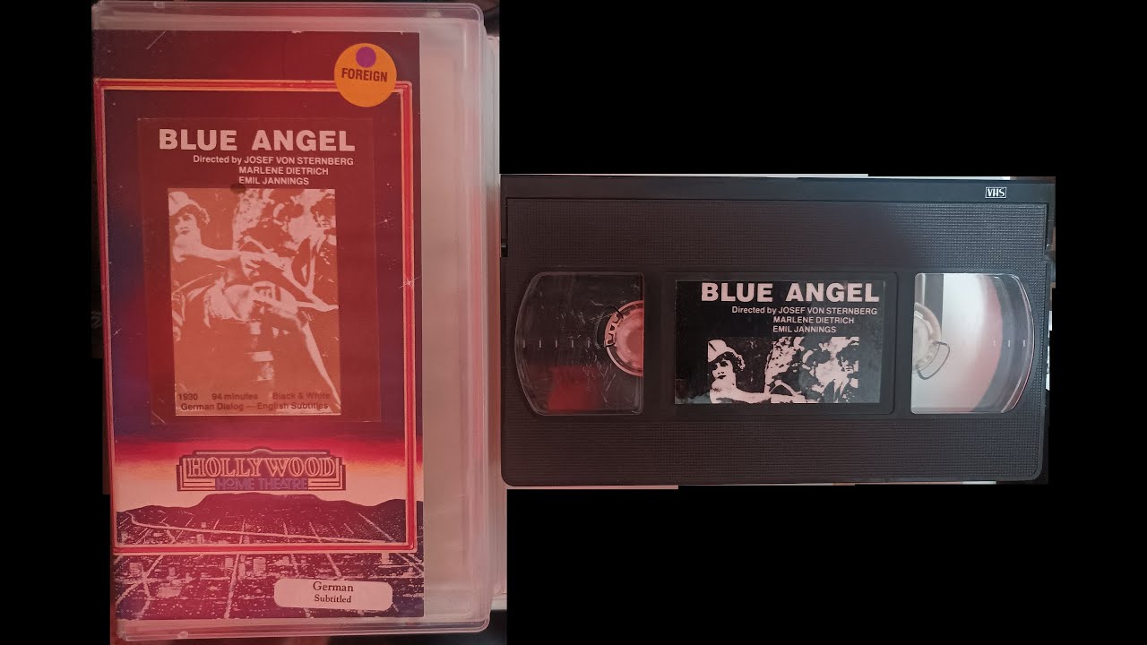 Opening to The Blue Angel 1980 VHS - YouTube