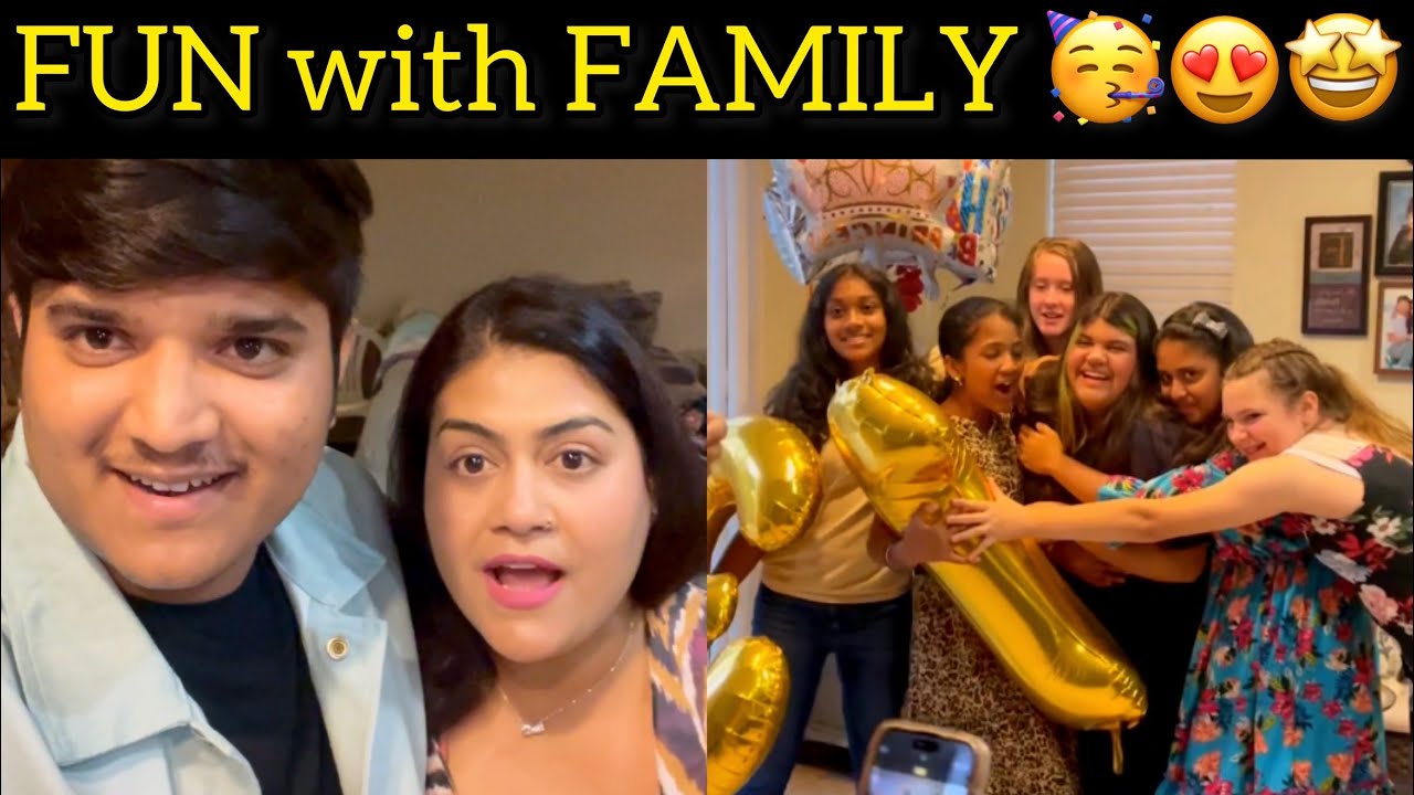 Fun with Family | Happy Birthday | the mridul Vlogs | BroSis - YouTube