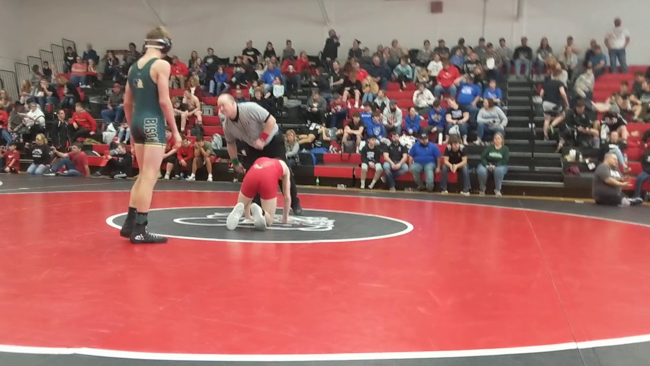 Brandon Fye Wrestling Ainsworth Fourth 2-1-20 - YouTube