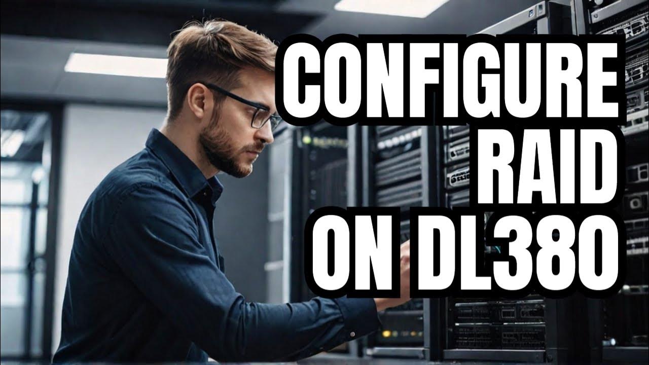 HPE: RAID Configuration on HPE Porliant DL380 Gen 11 || HPE Server ...