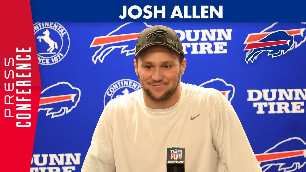 Josh Allen On Getting Out Of Buffalo Blizzard And Win Over Cleveland ...