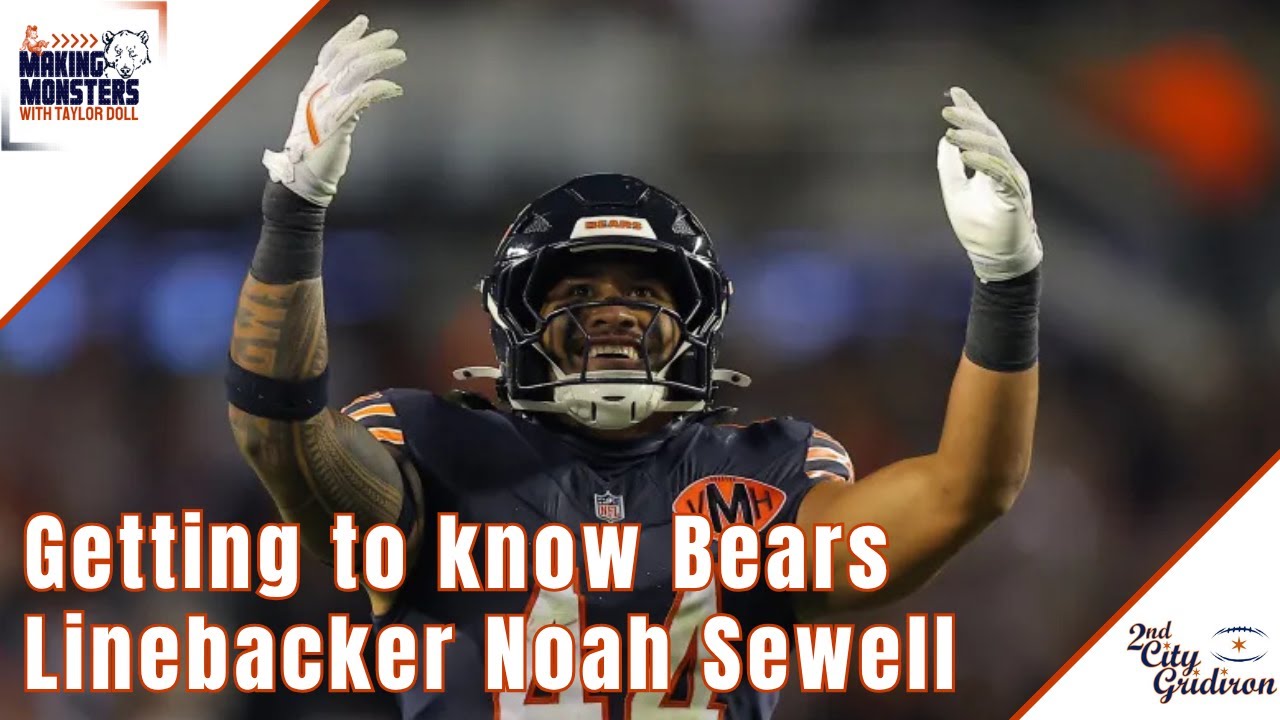 Making Monsters: Getting to know Bears Linebacker Noah Sewell - YouTube
