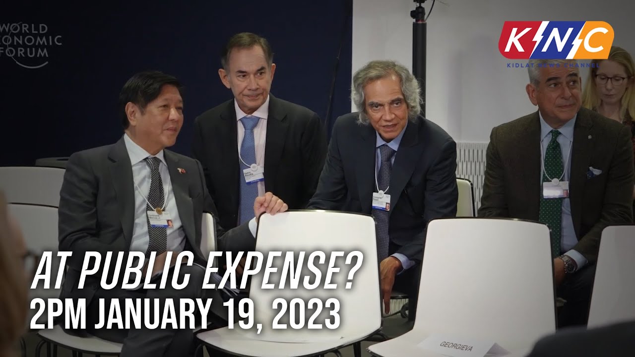 At Public Expense? | Kidlat News Update (January 19, 2023 2PM) - YouTube