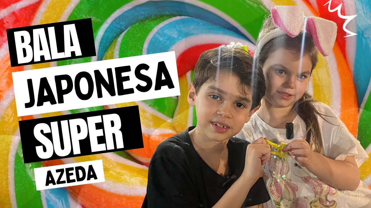 BALA JAPONESA | BALA MAIS AZEDA DO MUNDO! #docesjaponeses #bala azeda - YouTube