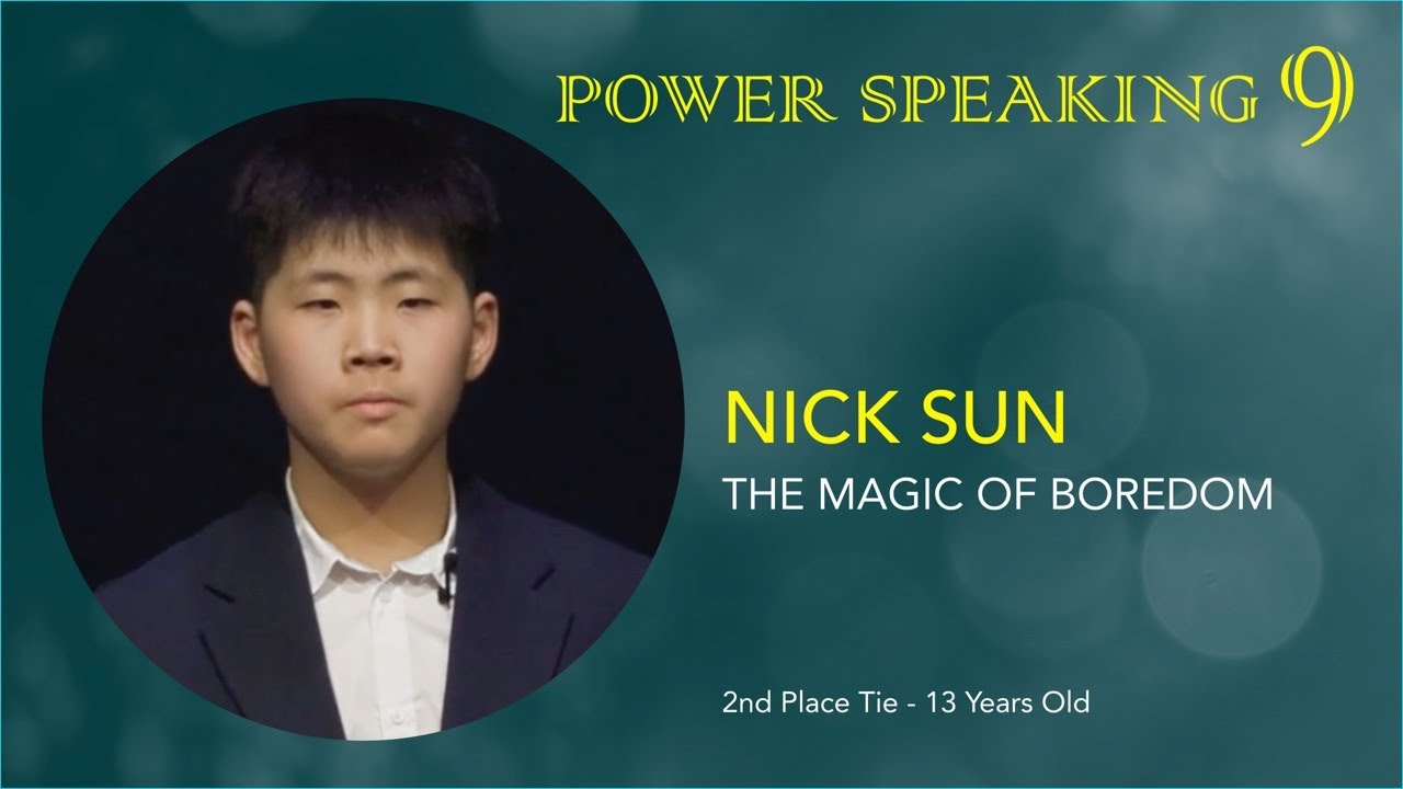 Nick Sun | The Magic of Boredom - YouTube