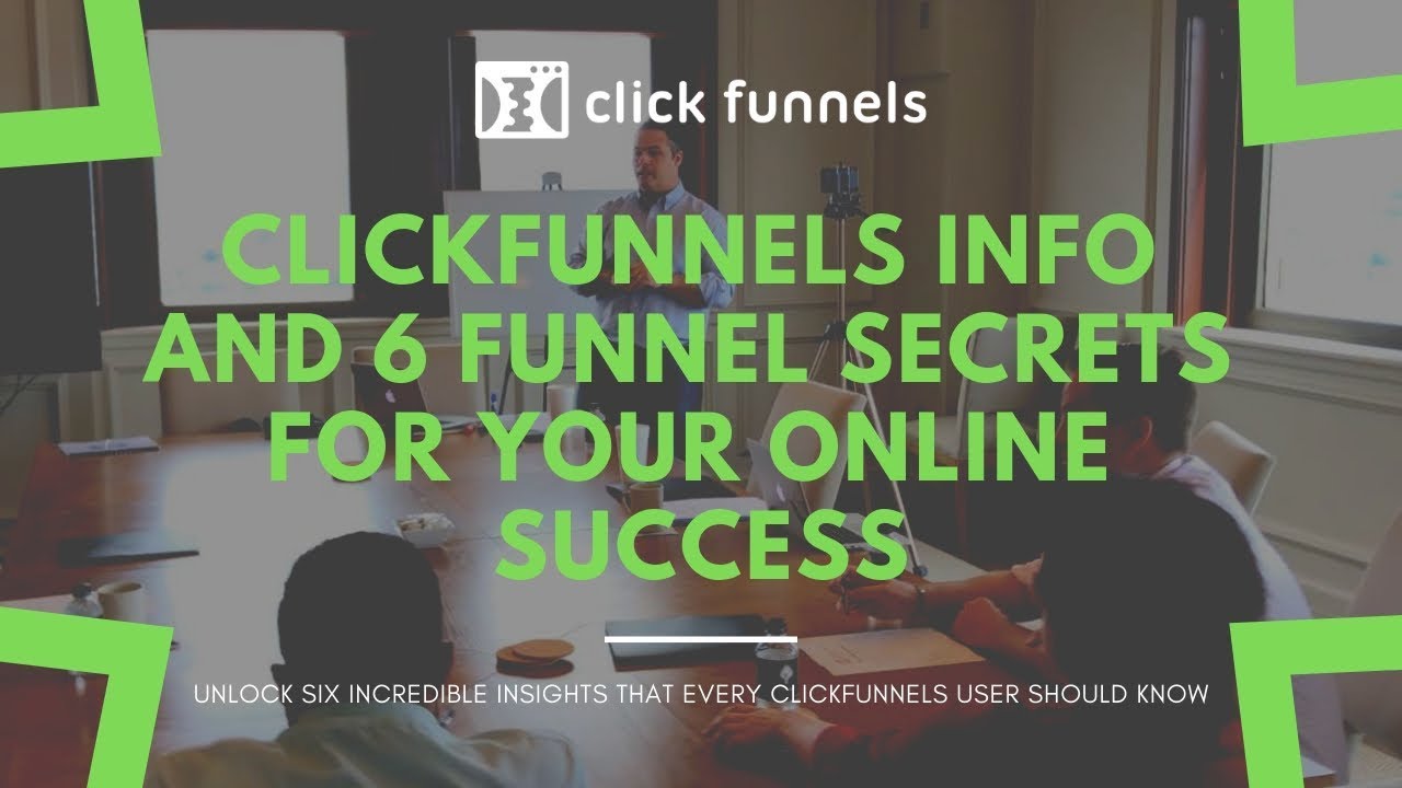 Clickfunnels and 6 Funnel Secrets For Your Success Online - YouTube