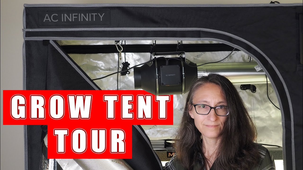 AC Infinity Grow Tent Tour - YouTube