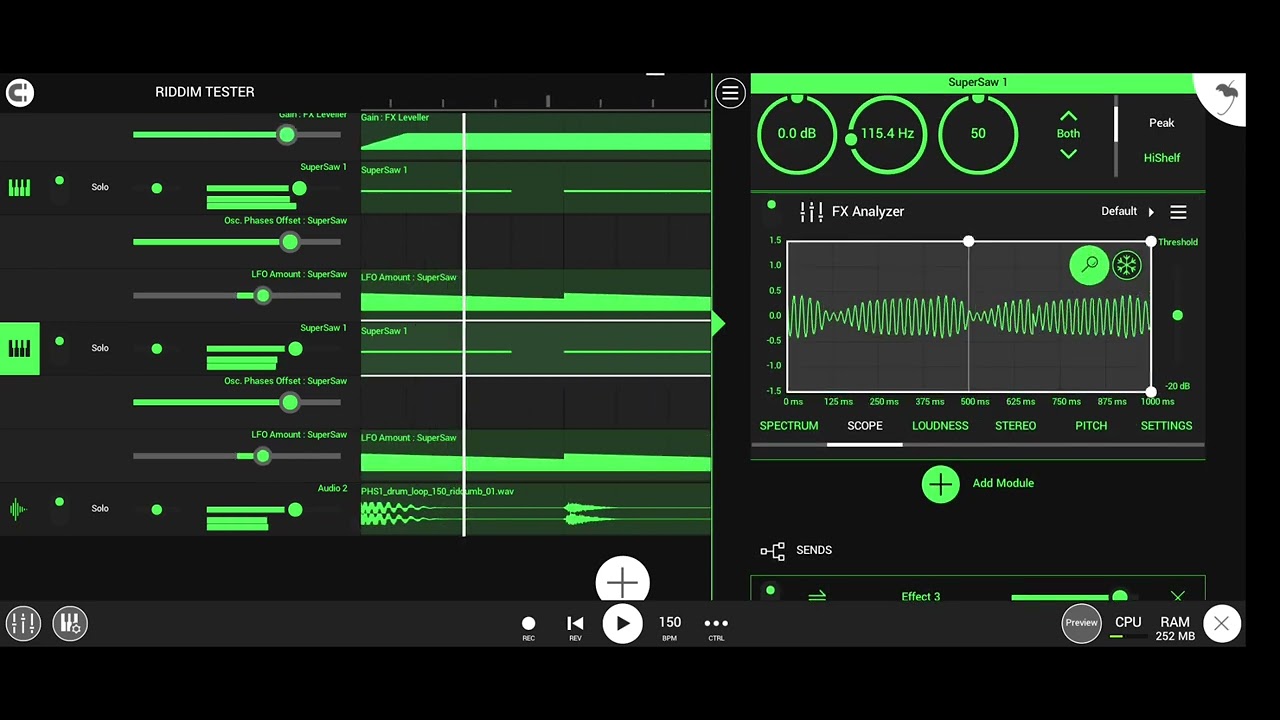 Square tester riddim - YouTube