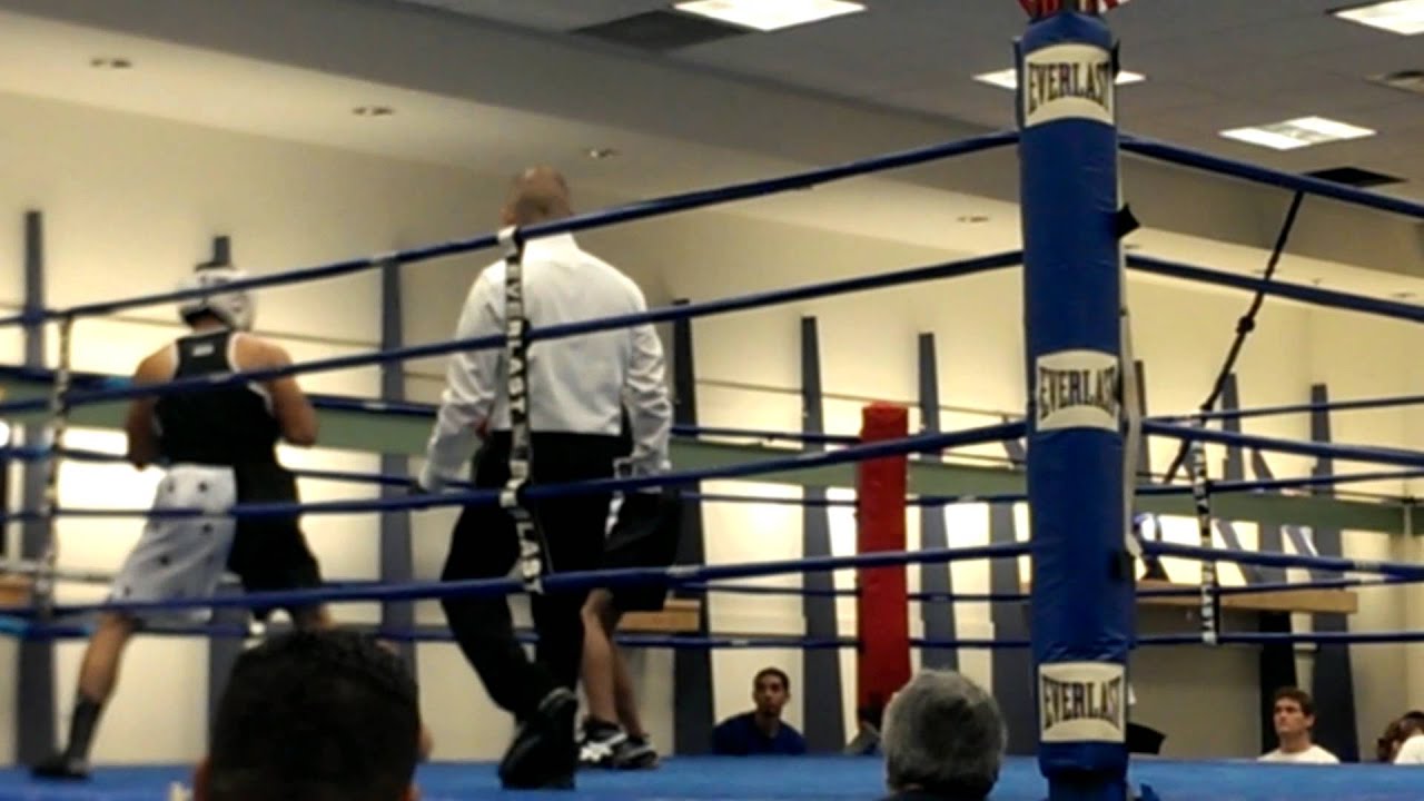 Jesse Espinoza/Azteca Pride Boxing Gym 1st Match - YouTube