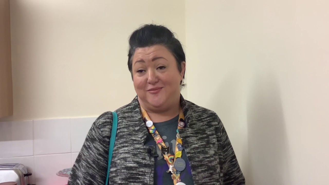 My CWA charity shop opening - YouTube