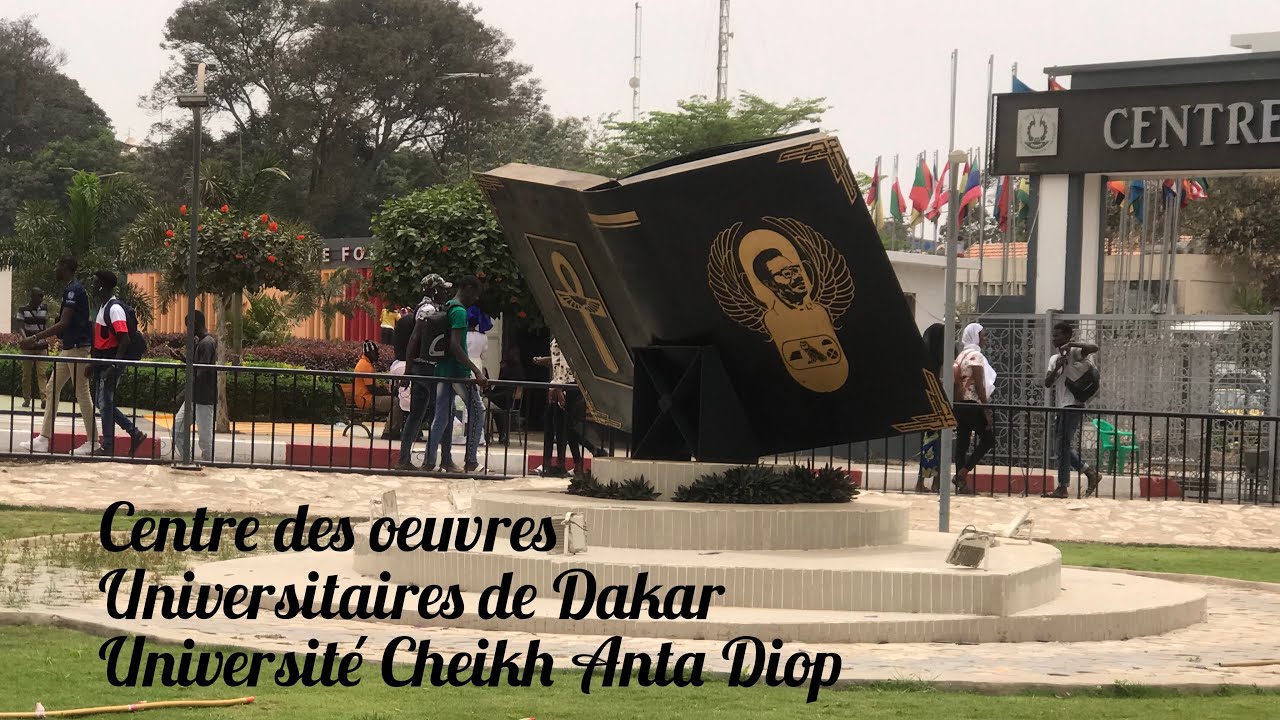 🇸🇳Université Cheikh Anta Diop 🇸🇳 Dakar, Sénégal plus grande université ...