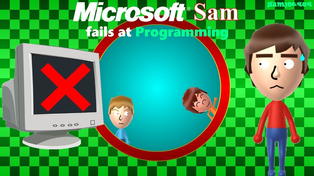 Microsoft Sam fails at Programming (Second Edition) - YouTube