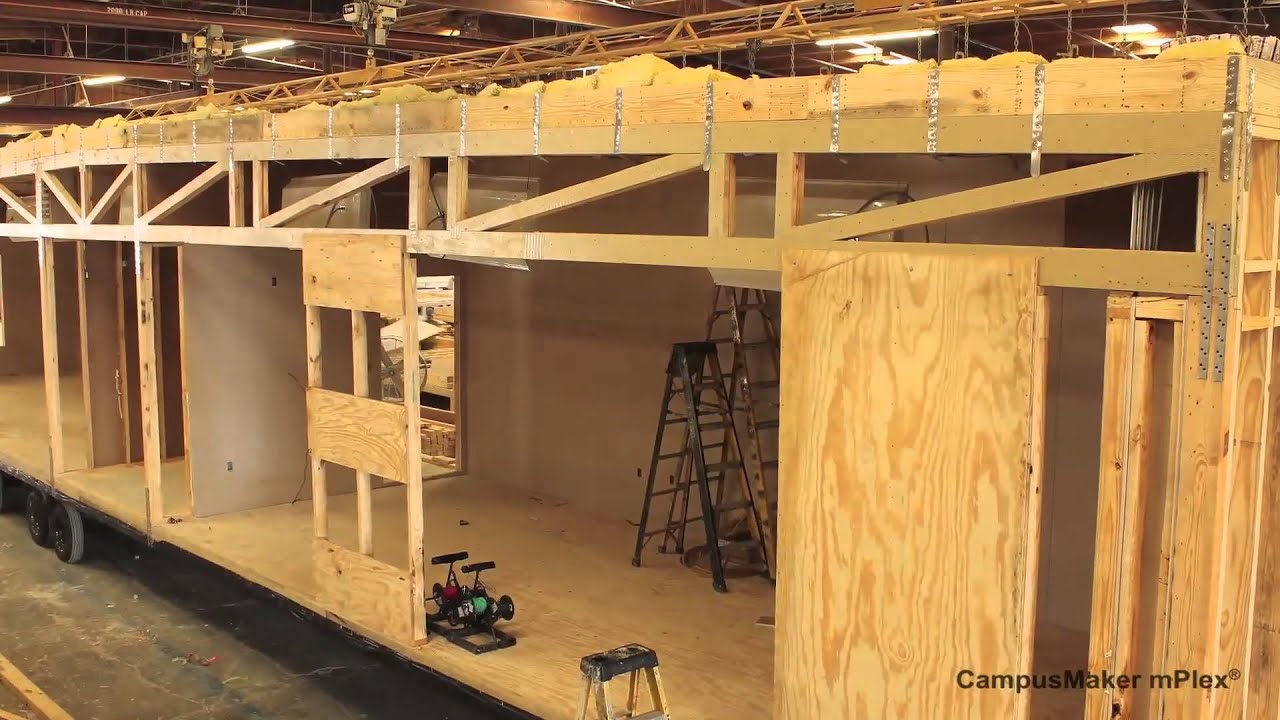 Mobile Modular CampusMaker mPlex (TM) - YouTube