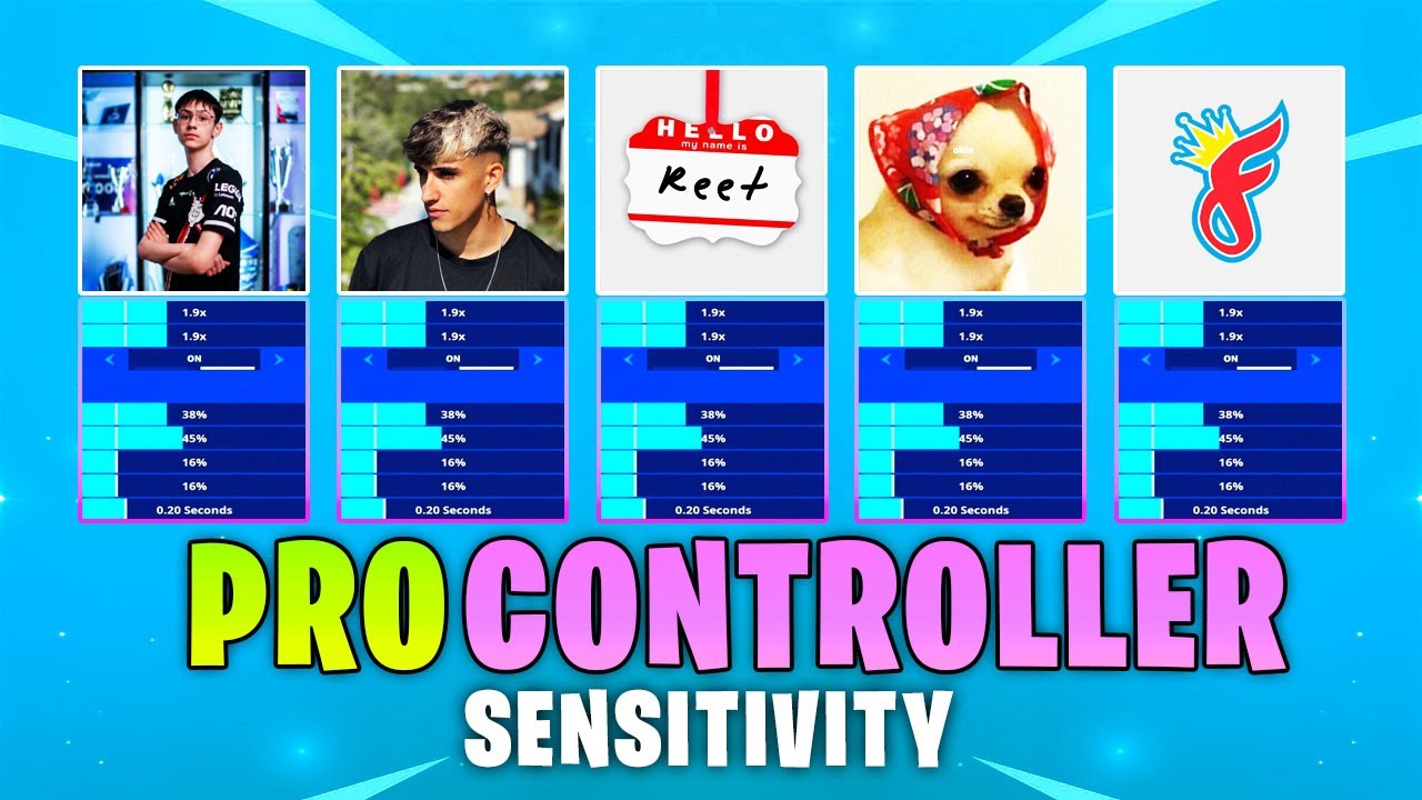 Pro Controller Settings For Season 8 - YouTube