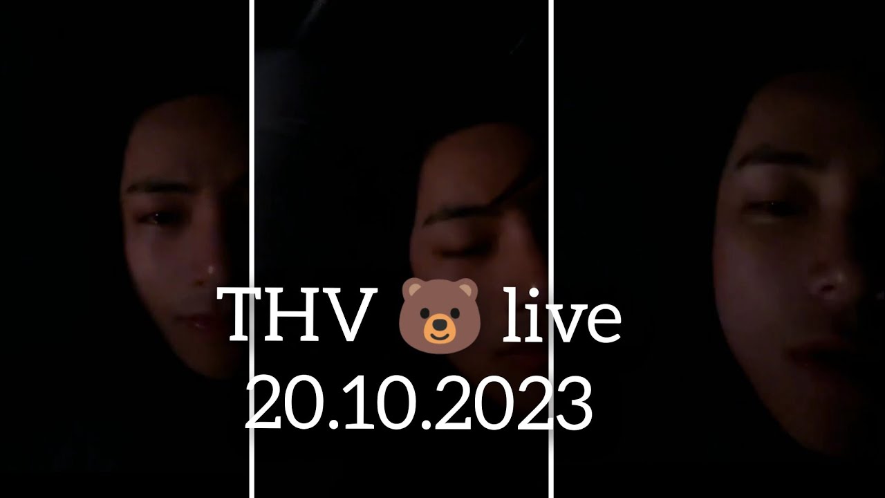 THV 🐻 late nights LIVE🔴 #engsub #vlive #kimtaehyunglive #kimtaehyung #v #officialtosky #viral ...