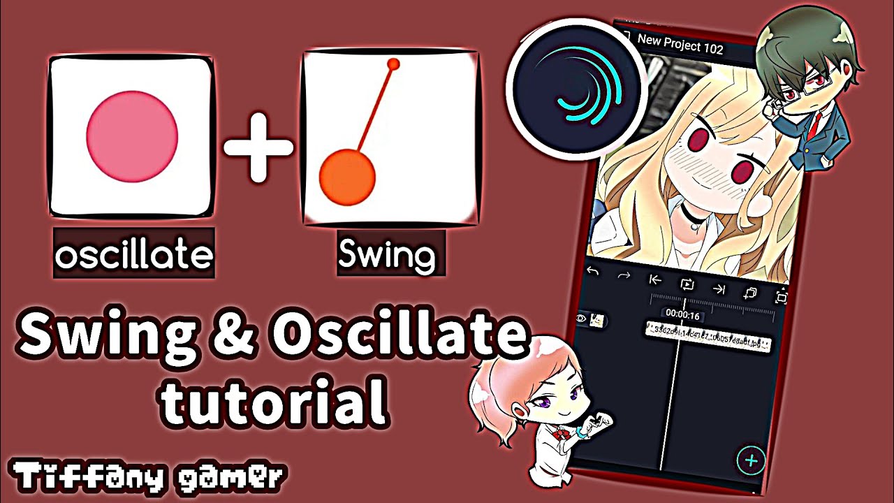 Swing and Oscillate Tutorial on Alight motion - YouTube