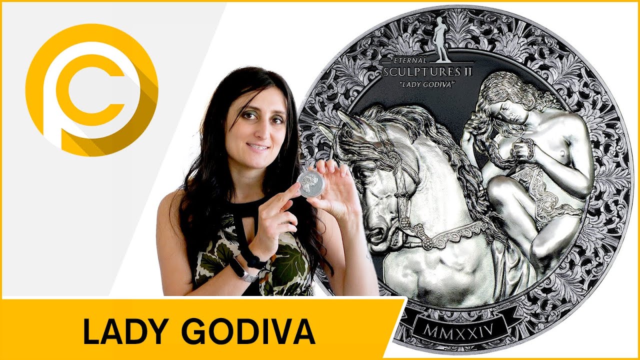 🐎 LADY GODIVA 🐎 Eternal Sculptures II 3 Oz Silver Coin 20$ Palau 2024 - YouTube