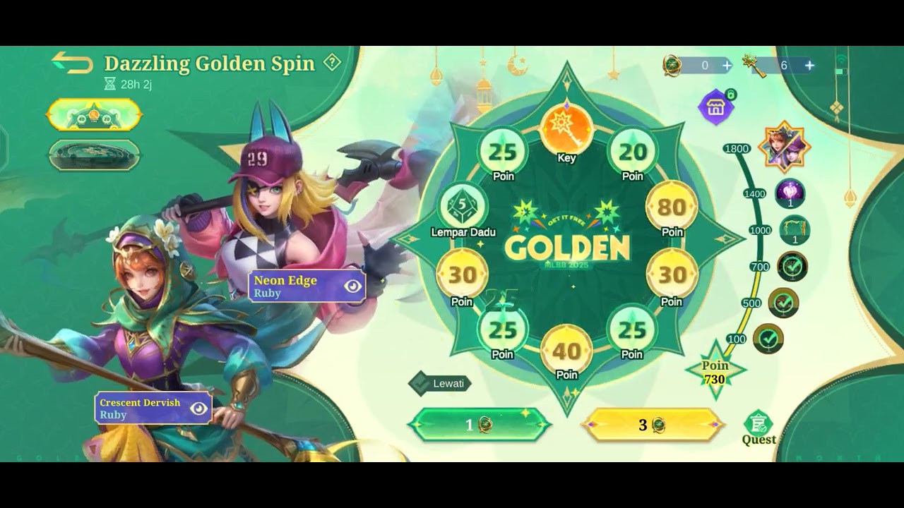 Gacha event sekin ruby ramadan - YouTube