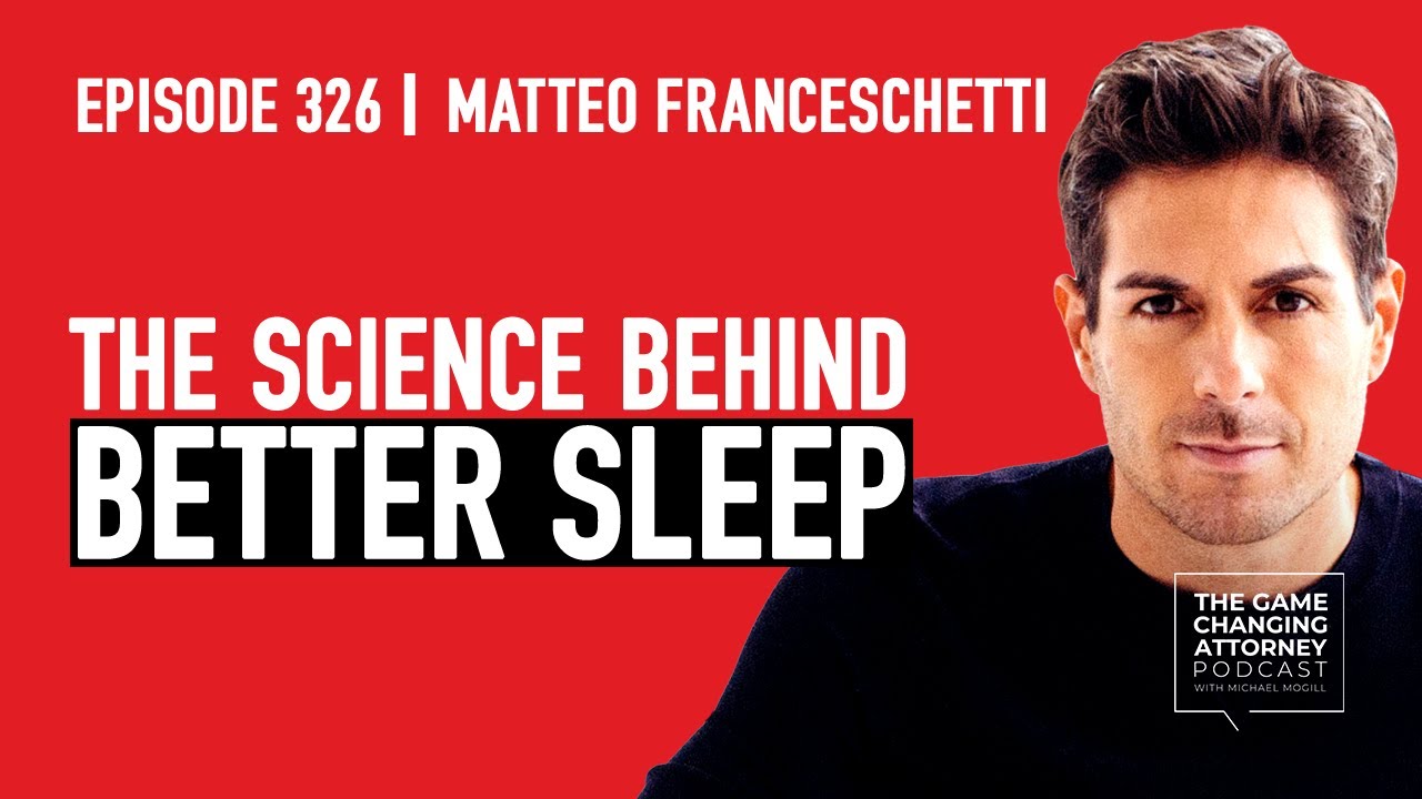 Matteo Franceschetti — Revolutionizing Rest: The Future of Sleep Technology — Episode 326 - YouTube