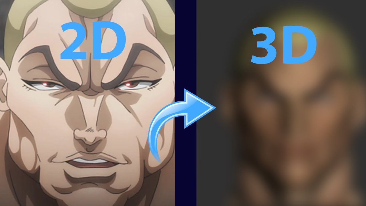 From 2D to 3D: Creating Jack Hanma in ZBrush😉 - YouTube