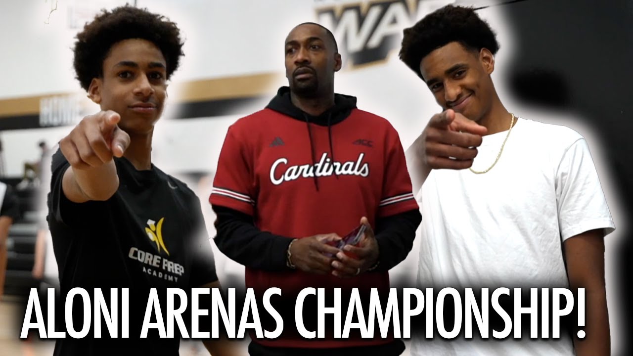 Gilbert Arenas & Alijah Arenas IMPRESSED by Aloni Arenas CHAMPIONSHIP ...
