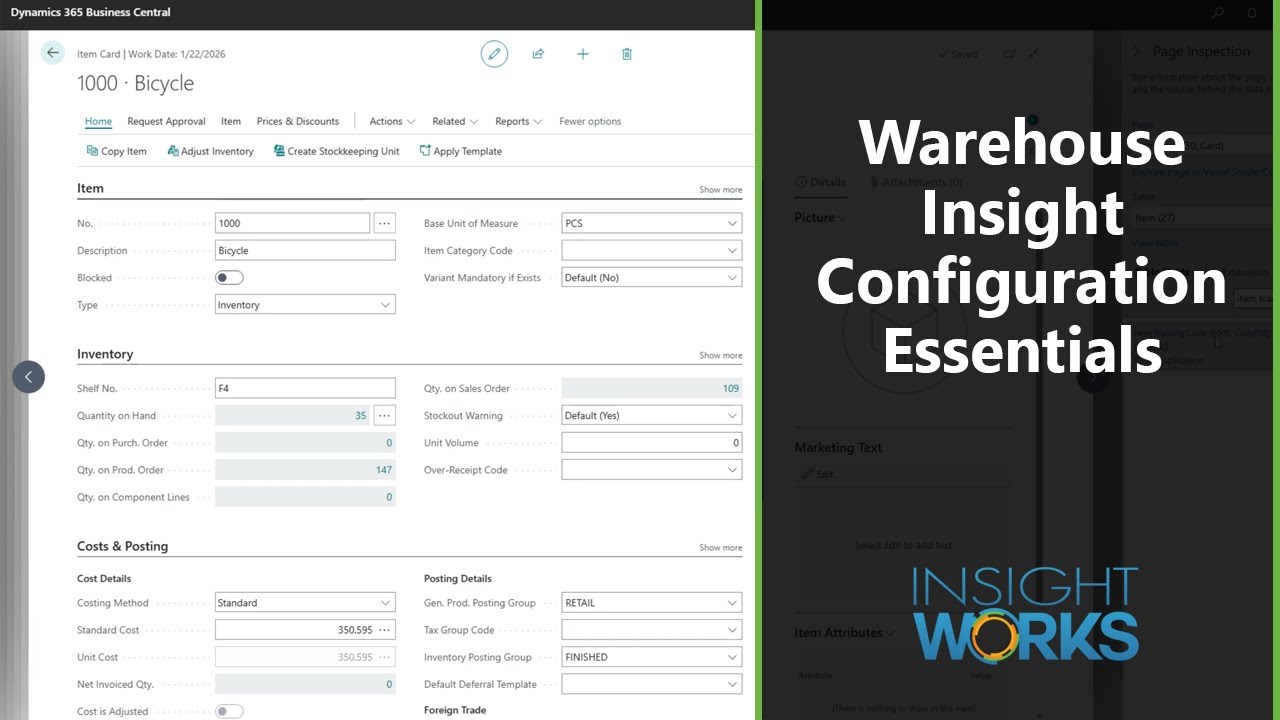 Warehouse Insight Configuration Essentials (C14) - YouTube