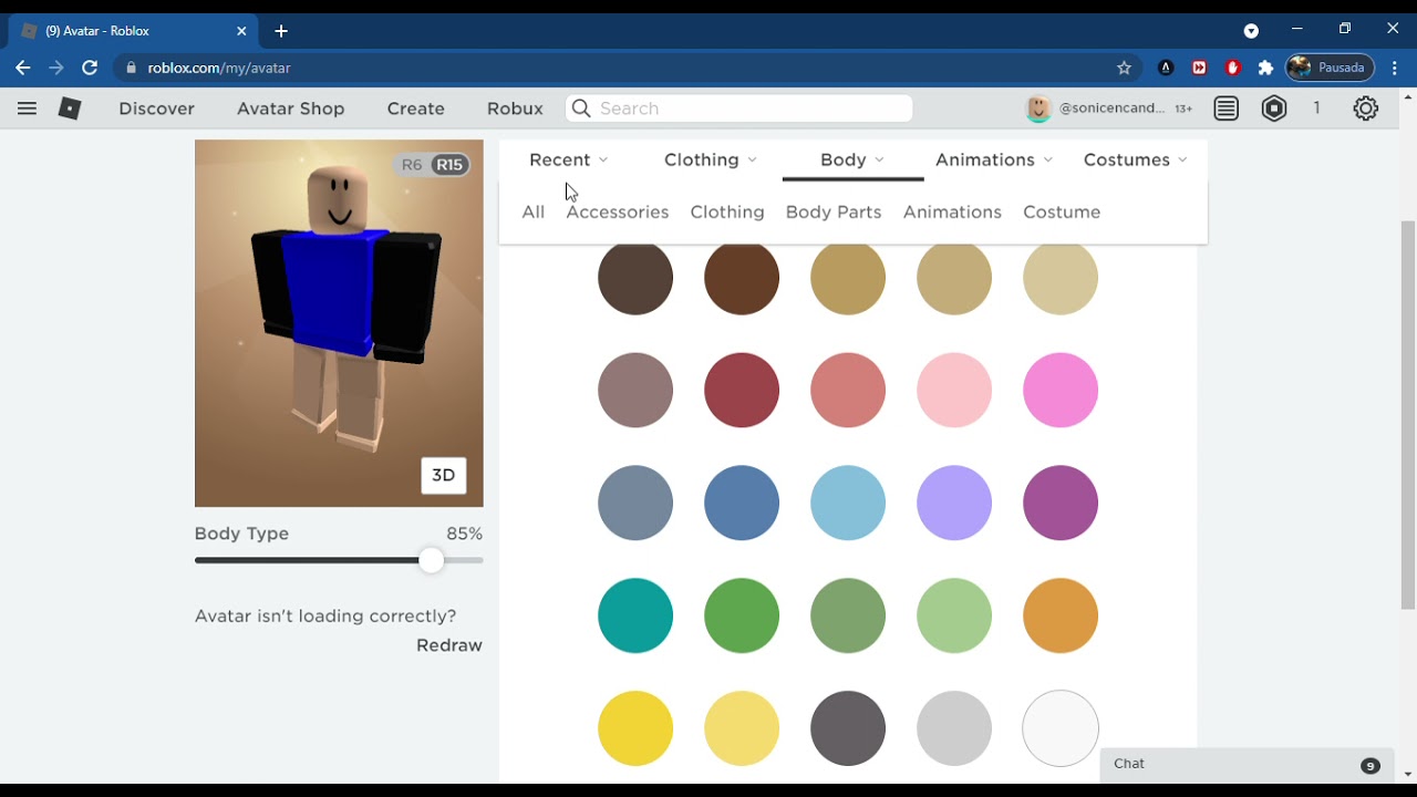 HOW MAKE CJ AVATAR IN ROBLOX FOR FREE - YouTube