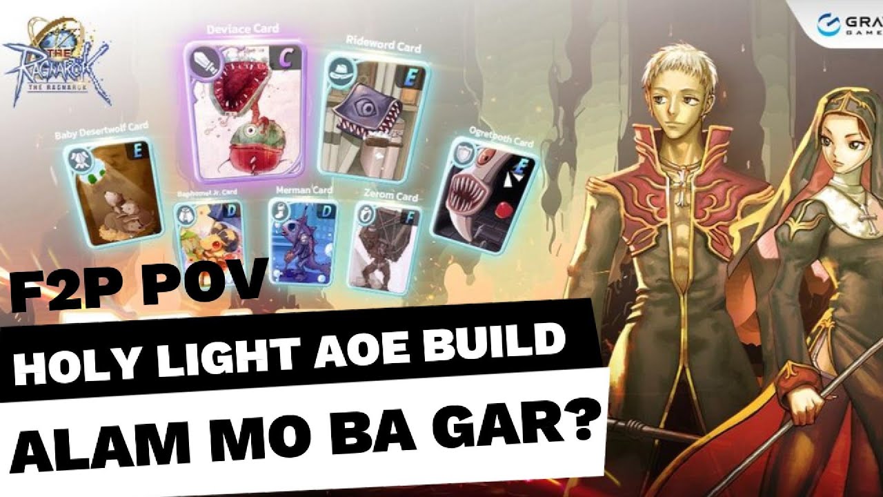 The Ragnarok - Holy Light - AOE Priest Build-Grow as player bilang ...