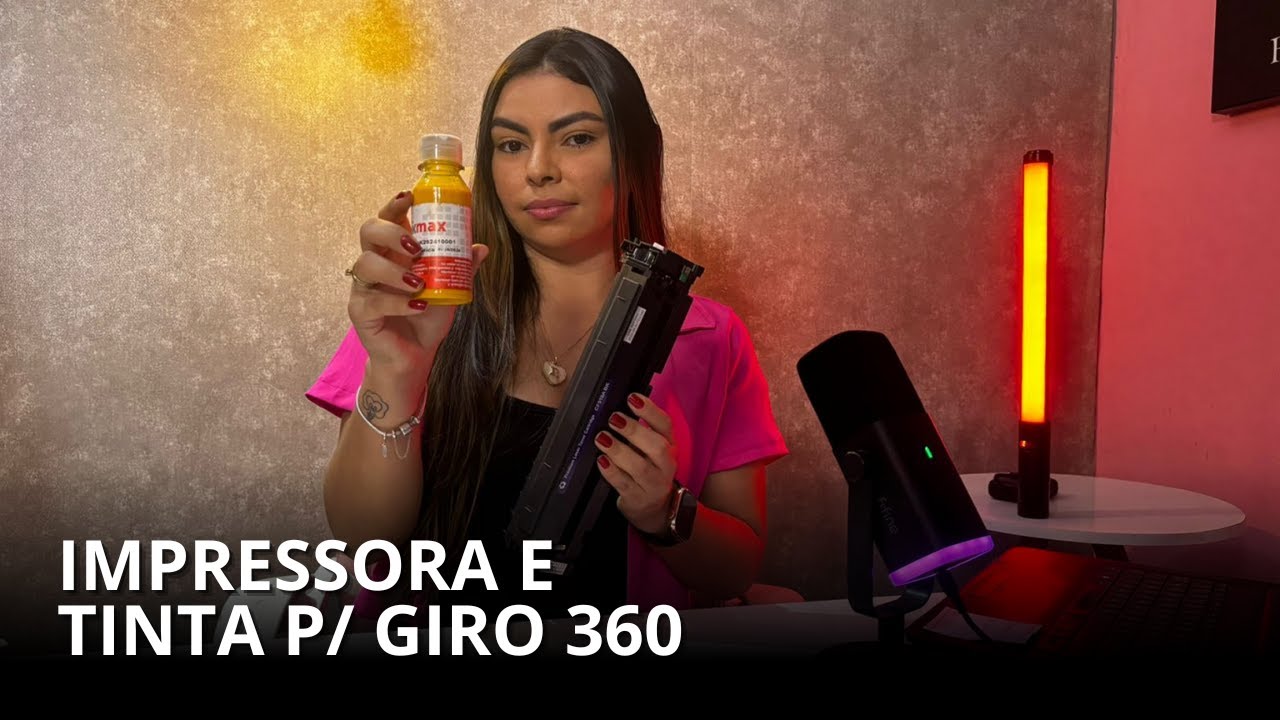Transfer Giro 360: Qual a Impressora e Papel devo comprar? - YouTube