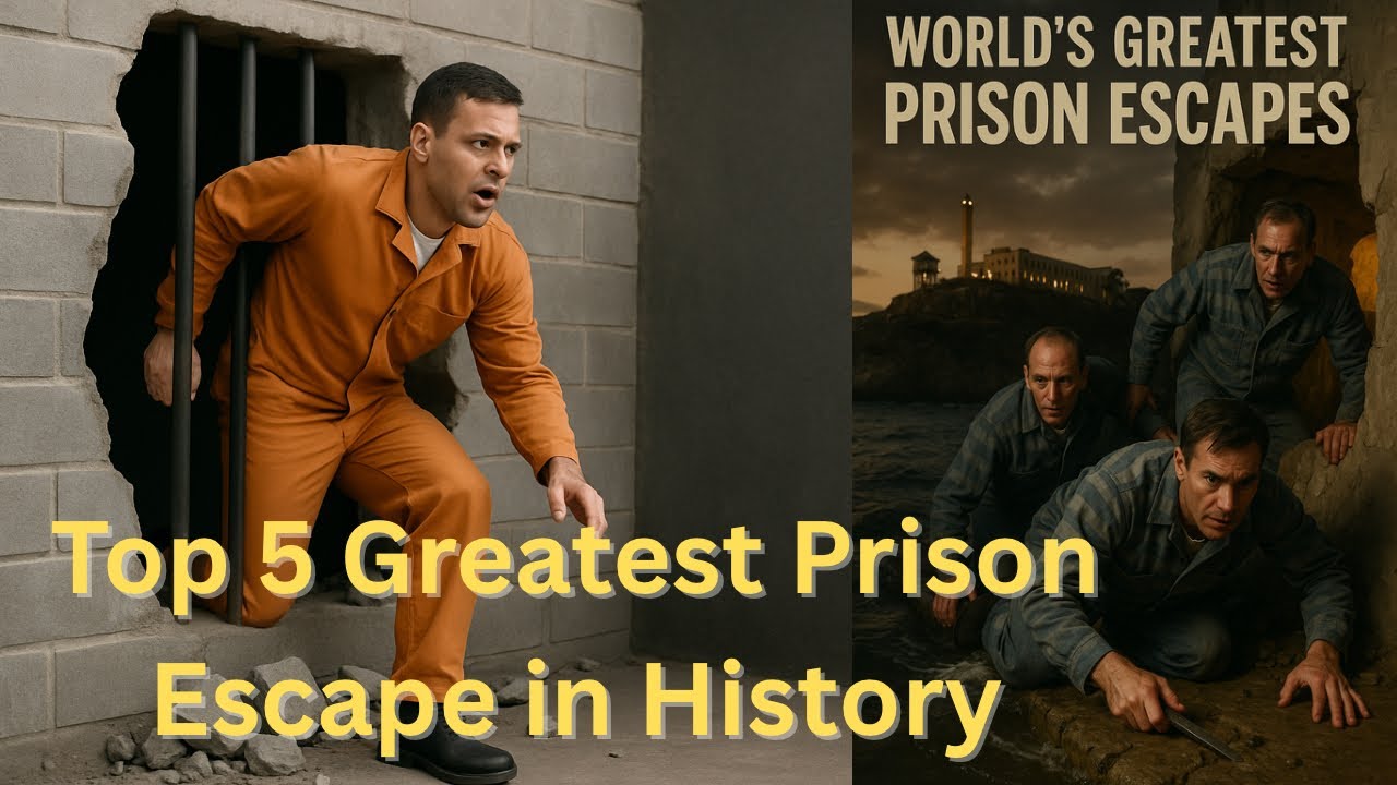 Top 5 Greatest Prison Escape in History | World’s Greatest Prison ...