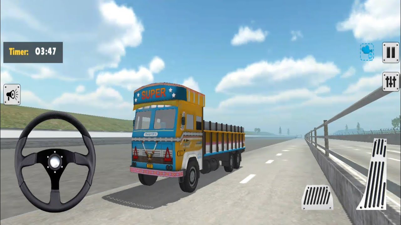 Hauling Heavy Loads Across India : Truck 3D Driving Simulator Games ...