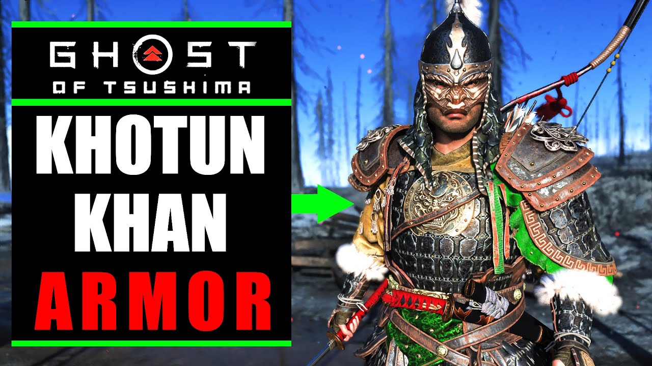 UNLOCKING KHOTUN KHAN SECRET ARMOR - Fit For a Khan - Ghost Of Tsushima ...