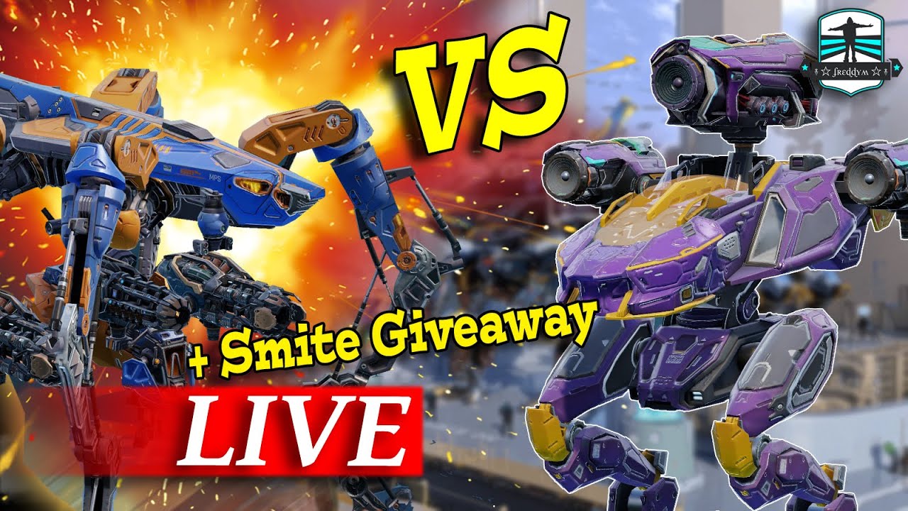War Robot Condor vs Dux + Smite Giveaway #WRwinSmite - YouTube