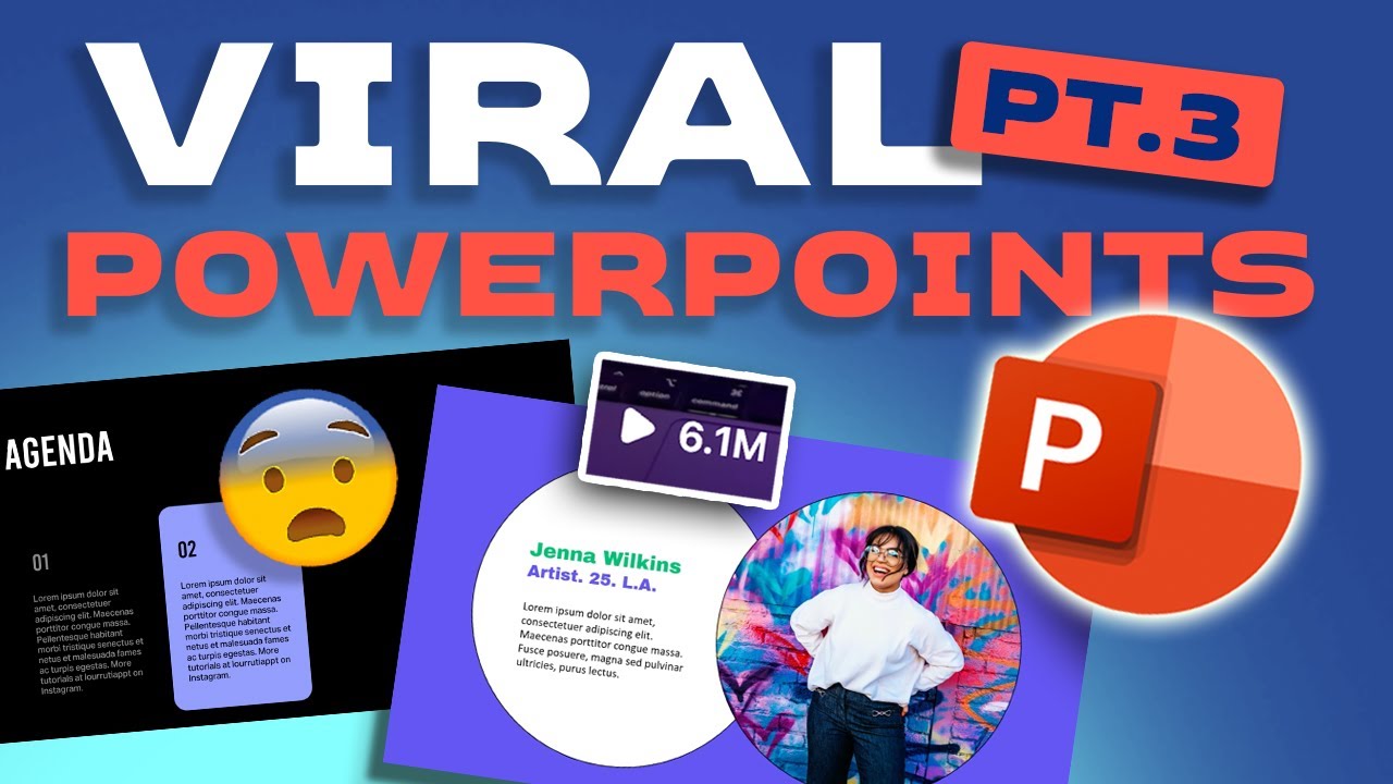 How I made these VIRAL POWERPOINTS! (Pt.3) 😨 - YouTube
