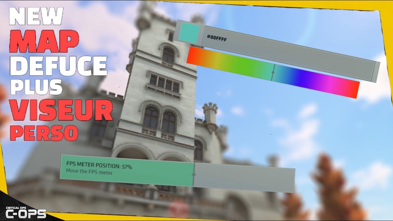 NEW MAP DEFUSE + VISEURS PERSONNALISÉS (MAJ 1.36.0) [C-OPS FR] - YouTube