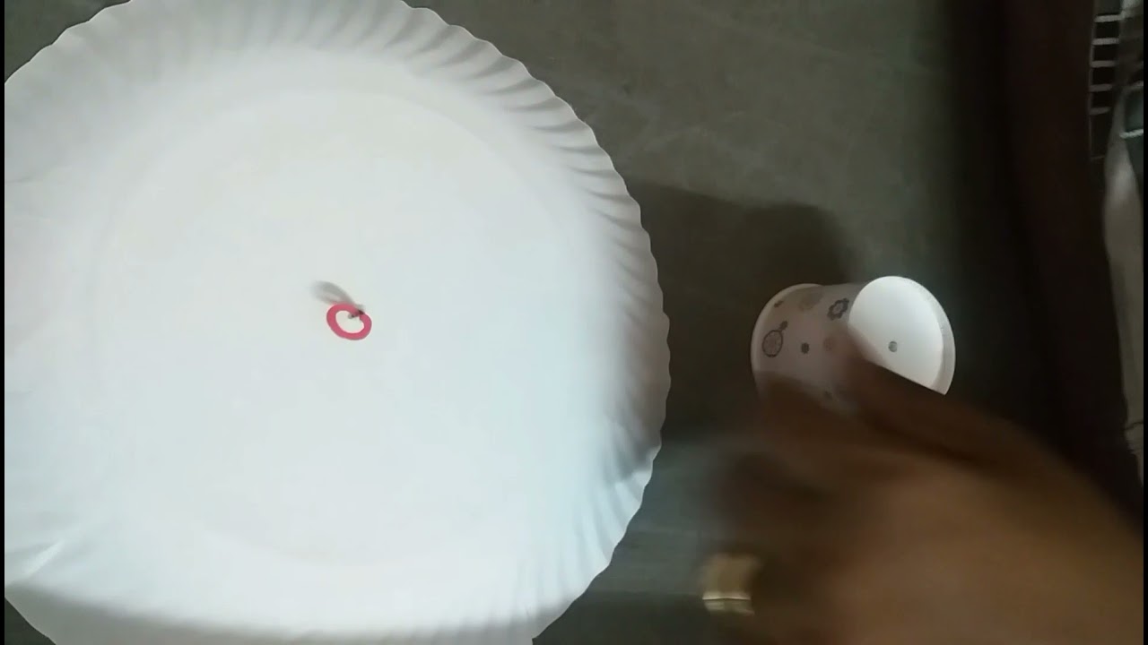 Moving clock without battery | Simple paper plate clock | Clock work ...