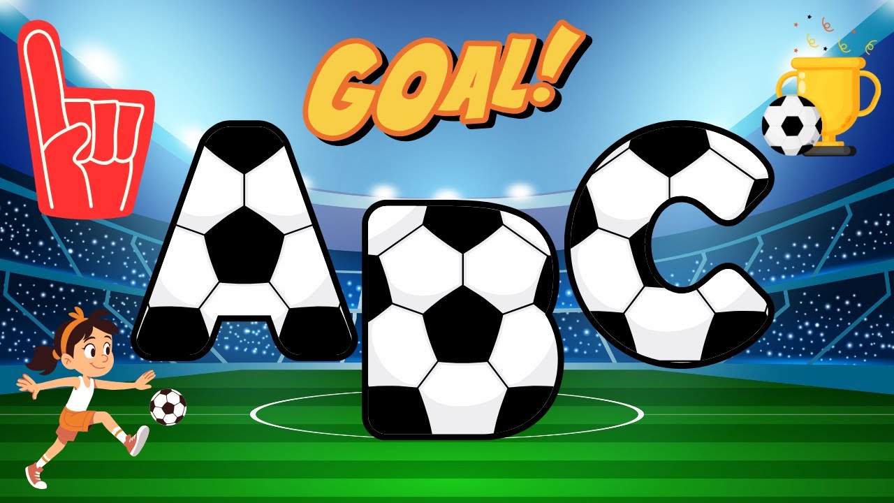 ABC Soccer Song for Kids 🎵⚽ | Learn the Alphabet with Fun Soccer Moves ...